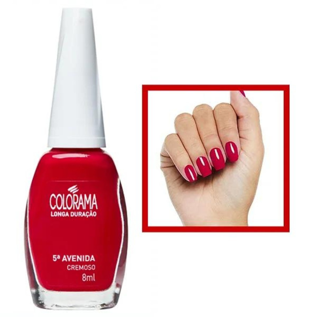 ESMALTE COLORAMA 5ª AVENIDA CREMOSO - Casa da Manicure Design