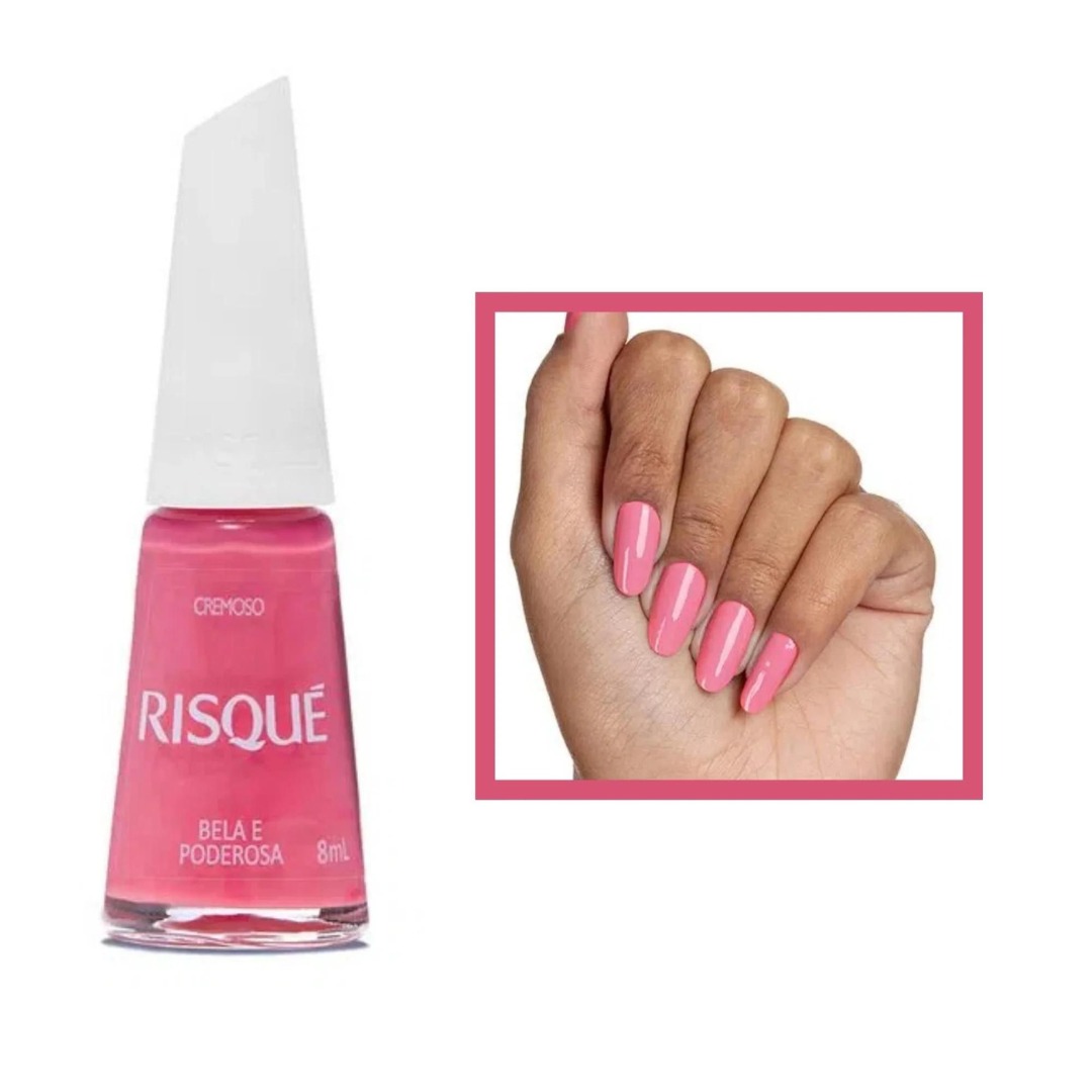 ESMALTE RISQUE BELA PODEROSA CREMOSO - Casa da Manicure Design